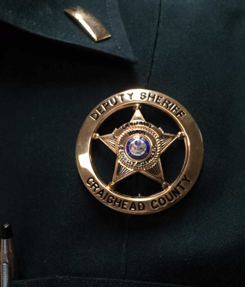 CCSO Gets a Badge Upgrade (05/02/2017) - Press Releases - Craighead ...